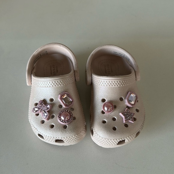 CROCS | Shoes | Crocs Classic Gemstone Clog Little Kid Big Kid Pink ...
